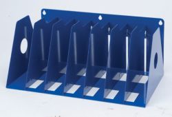 Rotadex A4 Metal Ring Binder Filing Rack Blue by Viking