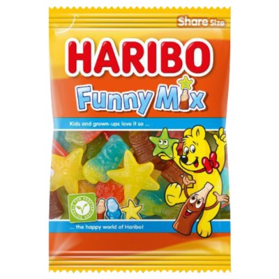 Haribo Funny Mix 185g | Viking Direct UK